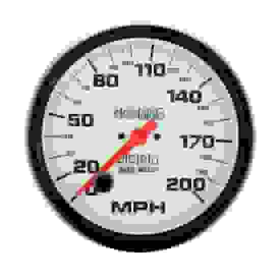 AutoMeter 5896 Phantom Mechanical Speedometer, 200 MPH, 5 Inch