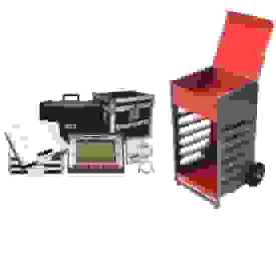 Intercomp SW777 Wireless Scales with Cart and Pad Box