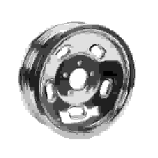 Circle Racing Wheels Gasser Alloy Kidney Bean Wheels, 15 x 4.5 Inch