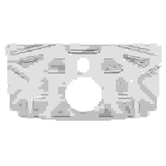 Speedway Small Block Chevy Aluminum Rear Motor Plate, Plain