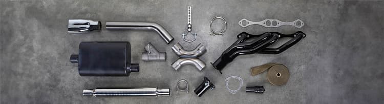 1987 Chevy R10 Gen 1 L03 Small Block Chevy Headers and Exhaust Parts ...