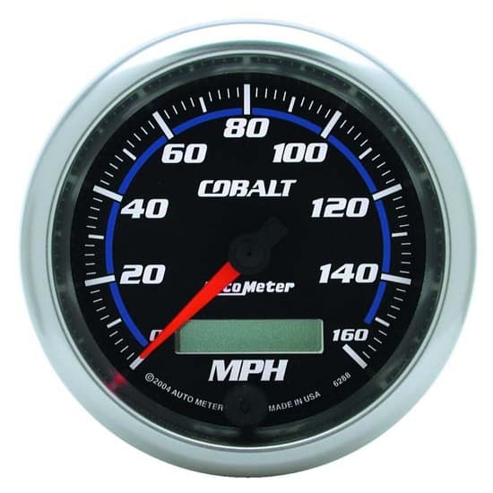 AutoMeter 6288 Cobalt Air-Core Electric Speedometer Gauge, 3-3/8