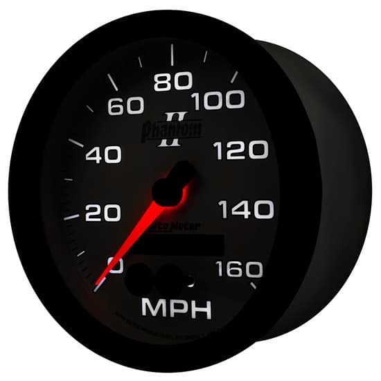 AutoMeter 7581 GPS Speedometer, 5 Inch, 0-160 MPH