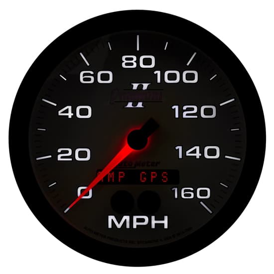 AutoMeter 7581 GPS Speedometer, 5 Inch, 0-160 MPH