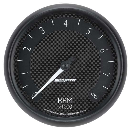 AutoMeter 8098 GT Air-Core In-Dash Tachometer Gauge, 5 Inch