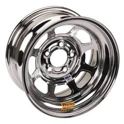 AERO 52 Series IMCA Certified 15 Inch Race Wheel, 5 on 4-3/4 Bolt Pattern