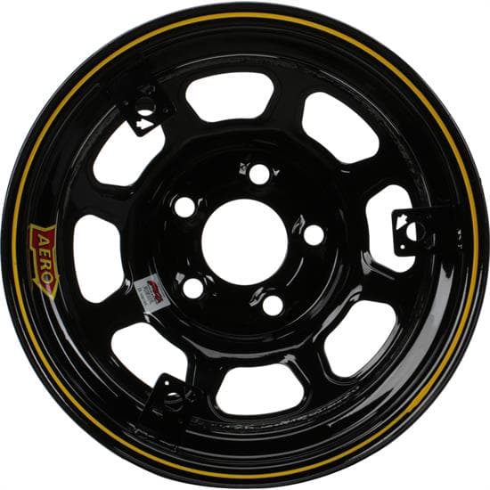 Aero 52 Series 3-Tab 15 Inch Race Wheel, IMCA, 5x4.5 BP