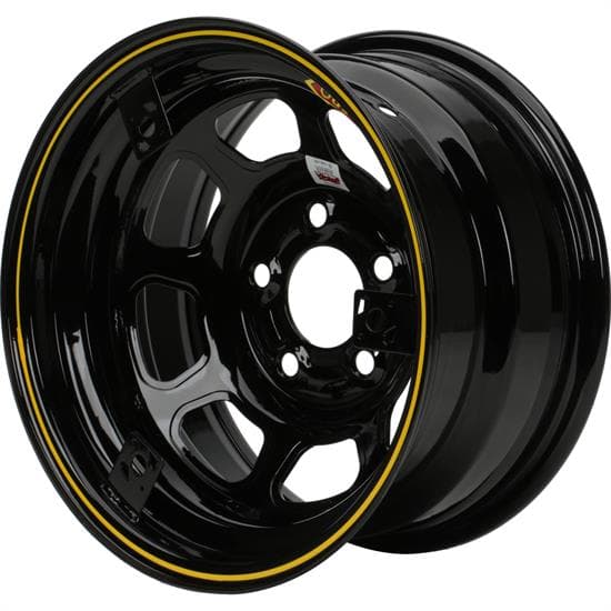 Aero 52 Series 3-Tab 15 Inch Race Wheel, IMCA, 5x4.5 BP