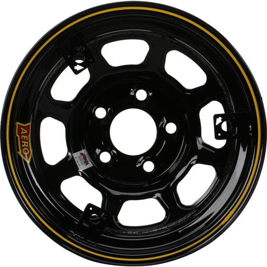 Aero 52 Series 3-Tab 15" Race Wheel, IMCA, 5x5" BP