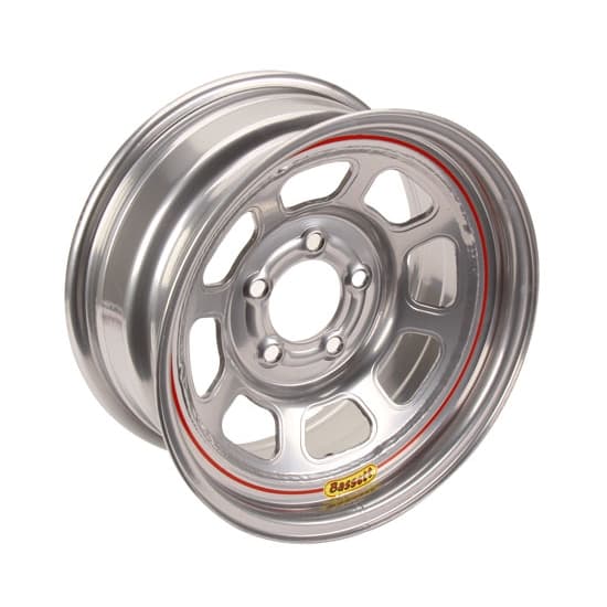 Basset DOT Approved 15 Inch Racing Wheel, 15x7, 5 on 4-3/4, Non-Beadlock