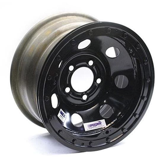 Speedway IMCA Approved Beadlock 15 Inch Wheel, 15x8, 5 on 5 Pattern