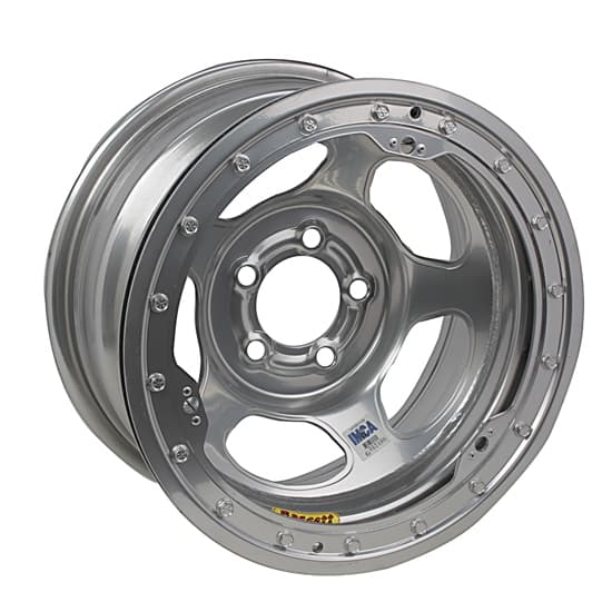 Bassett IMCA Approved 15 Inch Wheel - 15x8, 5 on 4 3/4, Beadlock