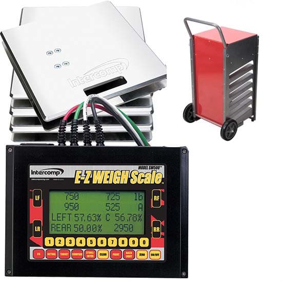 Vehicle Scales | Corner Weight Race Car Scales