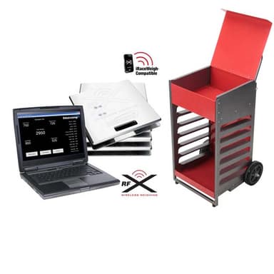 Intercomp SW787 Wireless Scale Pad System 170154-PC w/ Cart