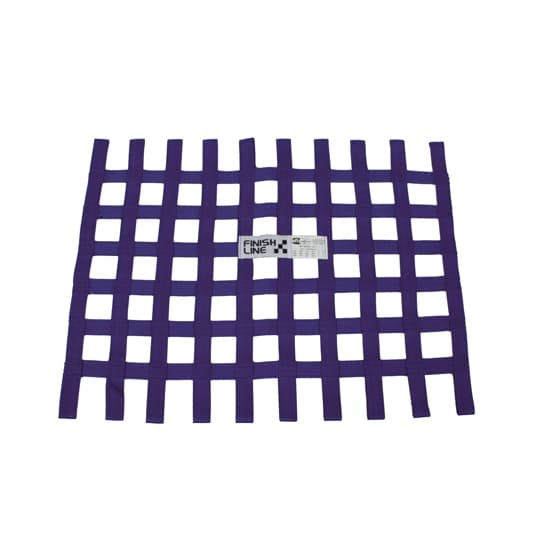 Finishline Racing Purple SFI 27.1 Window/Safety Net, 18 x 24