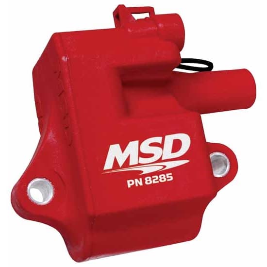 MSD 8285 Multiple Spark Plug Coil for LS1, LS6 Engines, Single