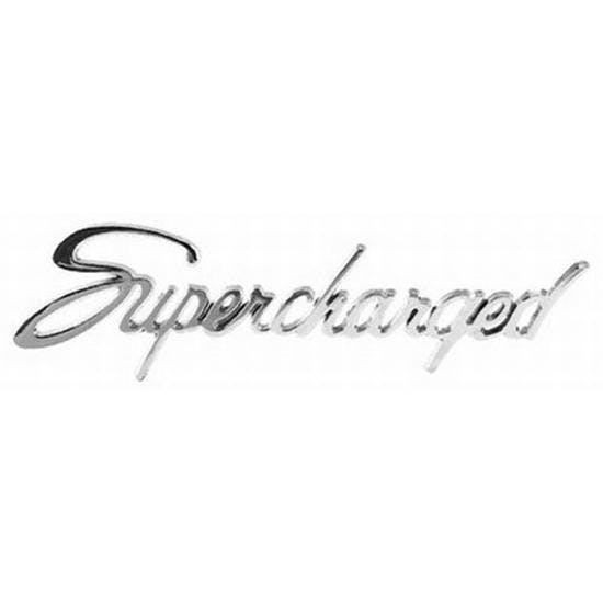 Supercharged Script Emblem