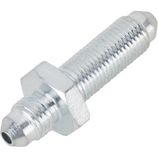 Steel AN3 Straight Bulkhead Adapter