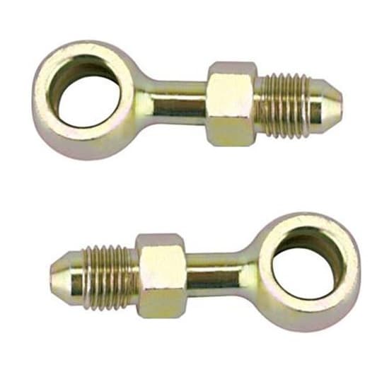 18 Inch Braided Stainless -3AN Brake Line Kit, 3/8 Inch or 10mm