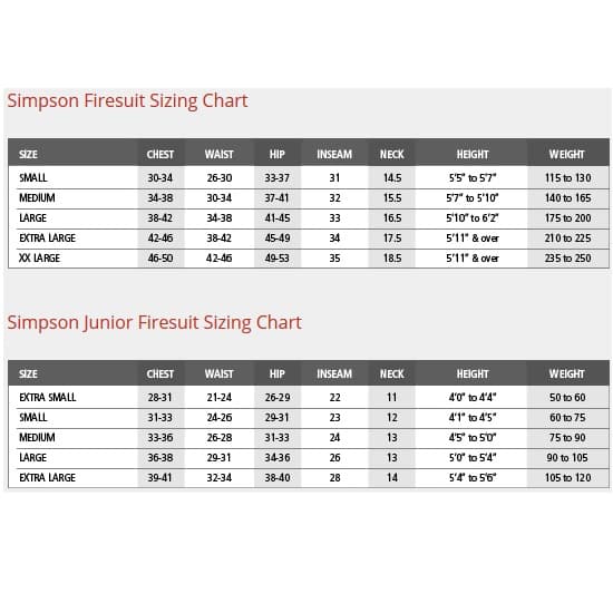 SIMPSON HELIX RACING SUIT
