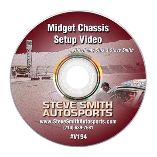 Steve Smith Autosports V194 DVD - Midget Chassis Set-Up
