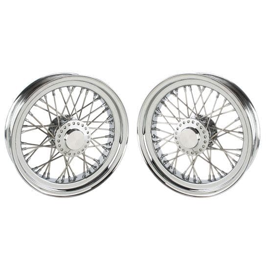 Wire Wheels Kit for Front Ford Spindles, 16 x 3.5