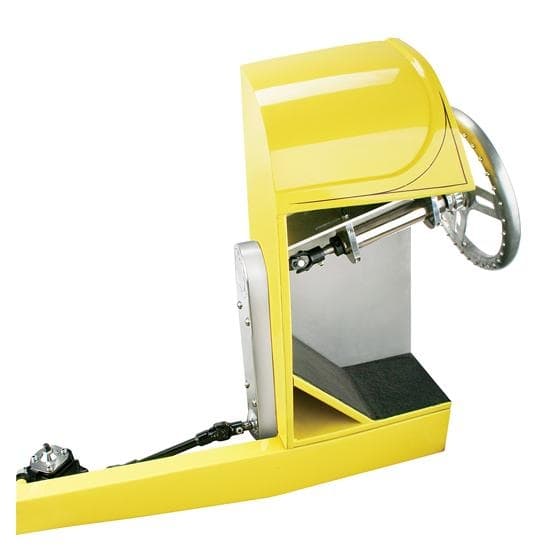 Steer Clear Steering Box Drop, Polished Finish