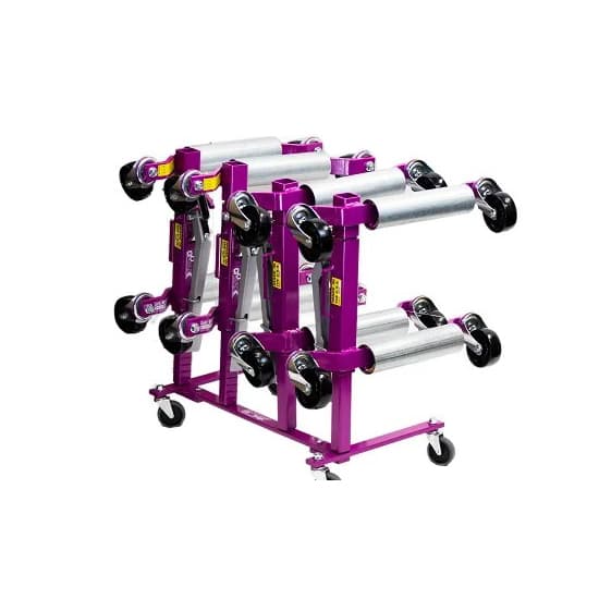 GoJak G567R Car Wheel Dolly Jack Mobile Rolling Storage Rack