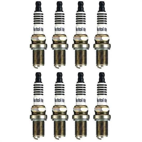 Autolite AR3932 Racing Spark Plugs, 5/8"" Hex, 3/4 Reach, Set of 8