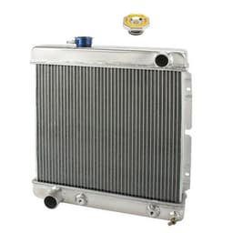 Small Universal Short Vertical Aluminum Radiator, LH and Cap