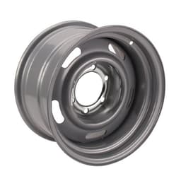 Speedway Steel GM-Style 15 Inch Rally Track Wheel, 6 on 5.5 Inch