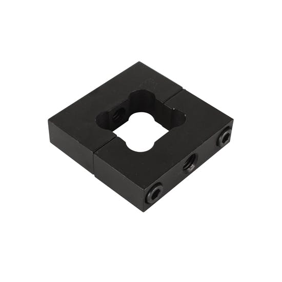 Black Aluminum Ballast Weight Bar Clamp, 1-1/2 Round Tube