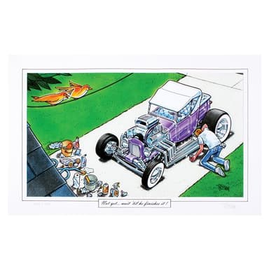 Limited Edition Signed George Trosley Print - Not Yet