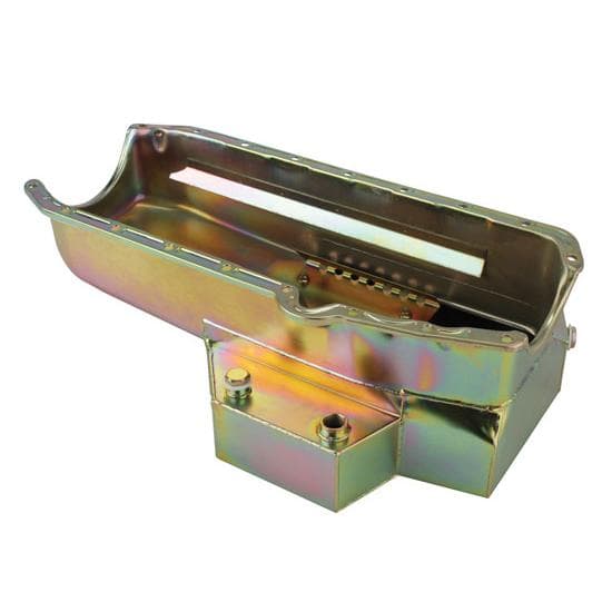 Champ Style Oil Pan w/High Volume Oil Pump/Pickup Kit, 57-79 SBC