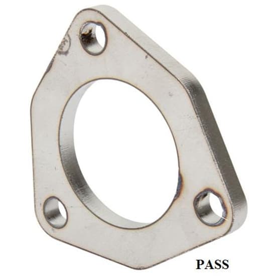 GM F-Body LS1 Exhaust Flanges, Stainless Steel