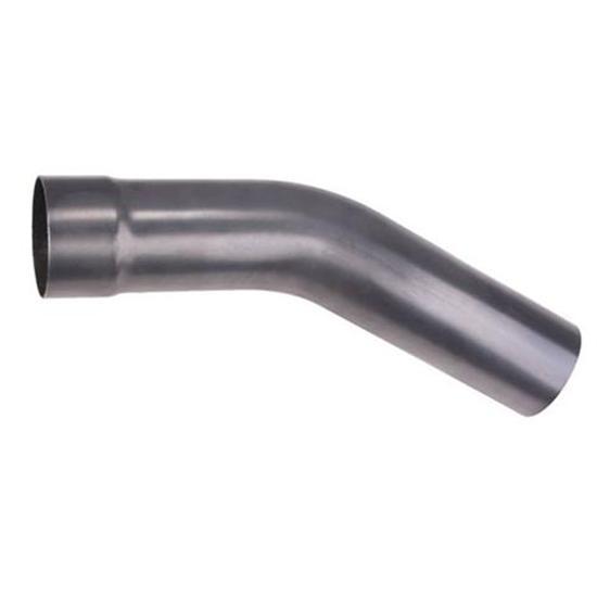 Mild Steel Mandrel Bend Exhaust Elbow Pipe, 30 Degree, Short, 3"