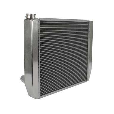 Griffin Aluminum Racing Radiator, Double Row Core