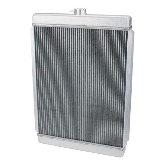 Universal Aluminum Radiator - 27 Inch Tall, Passenger Side Outlet