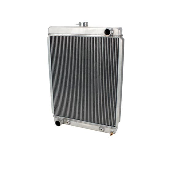 Universal Aluminum Radiator - 27 Inch Tall, Driver Side Outlet