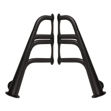 Small Block Chevy Lake Style Headers, Raw Finish