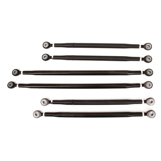 Speedway Sprint Car Axle Radius Rod Kit, Black