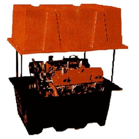 Sprint SB Engine w/Injectors Storage Case, L40 x W27 x H35 In