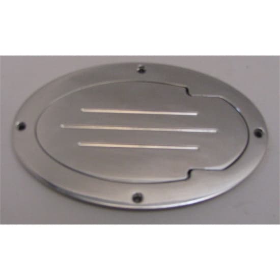 Garage Sale - Billet Aluminum Oval Fuel Door