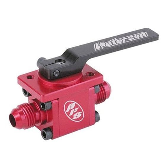 Garage Sale - Peterson Panel Mount Fuel Shut Off Valve, AN6