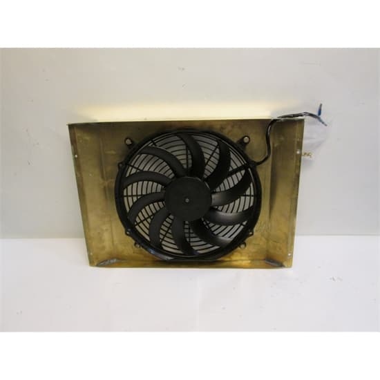 Garage Sale - Brass Fan And Shroud For T-Bucket Radiator