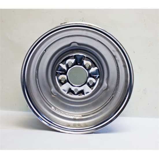 Garage Sale - O/E Style Hot Rod Steel 15 Inch Wheel, Chrome, 15 x 5, 5 ...