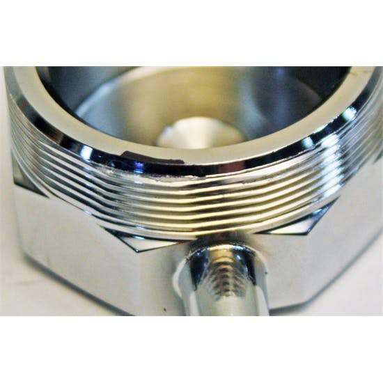 Garage Sale - Model T Dog Bone Radiator Cap, Chrome, Undrilled