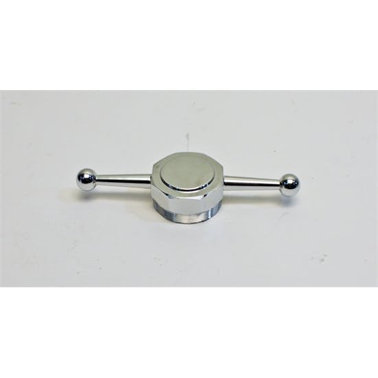 Garage Sale - Model T Dog Bone Radiator Cap, Chrome, Undrilled