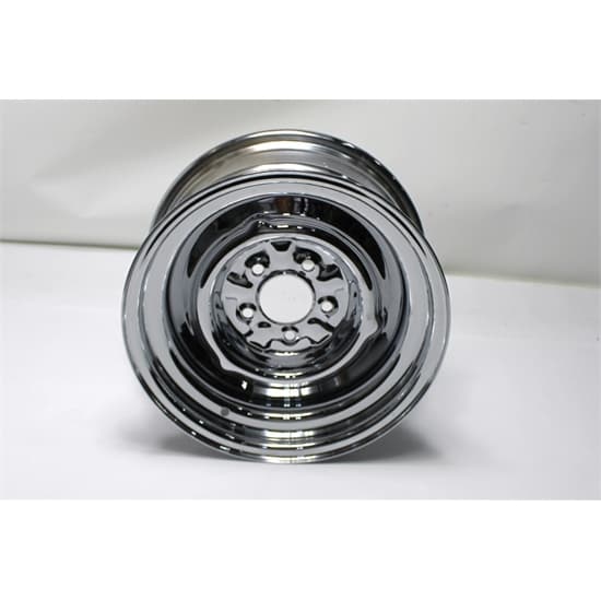 Garage Sale - O/E Style Hot Rod 15 Inch Chrome Steel Wheel, 15x7, 5 on ...