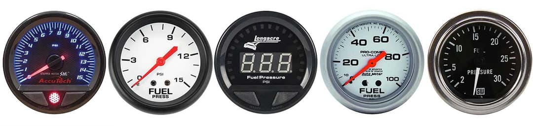 Fuel Pressure Gauges | Speedway Motors